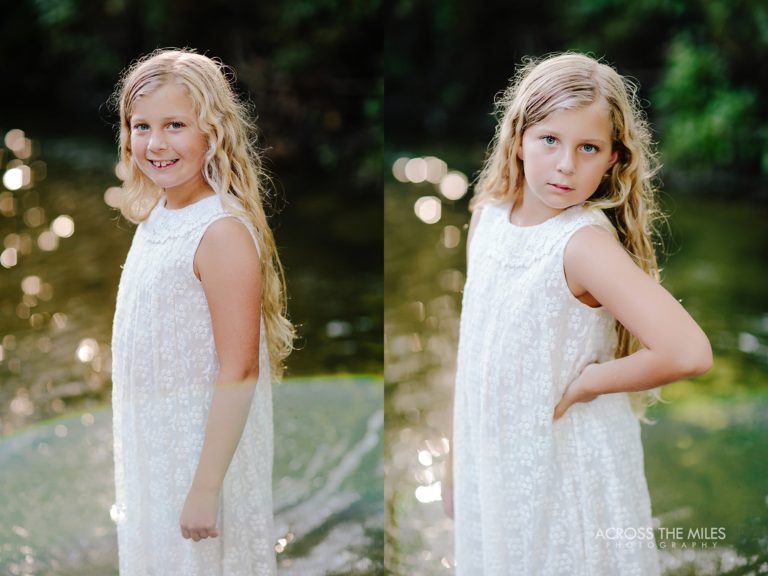 Millie at the Creek | Champaign, IL Child Photographer - across the ...